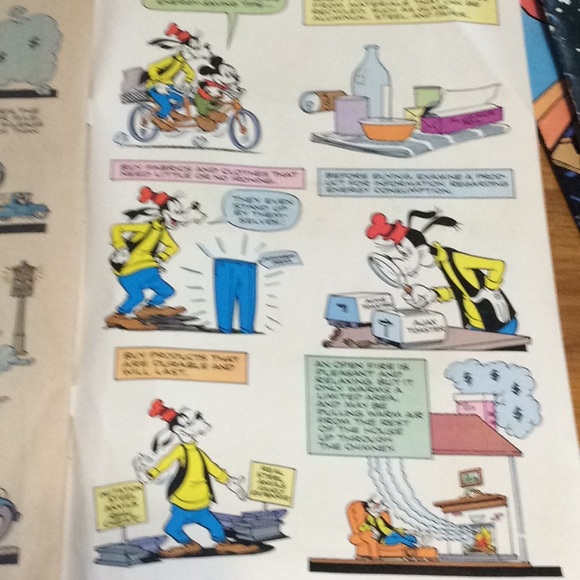 Walt Disney Educational Media Company | Other | Vtg Mickey Mouse Goofy ...